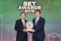 บล.บัวหลวง คว้า 3 รางวัล SET AWARDS 2018
