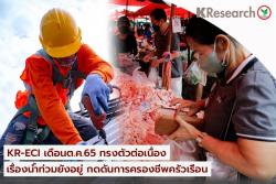 ศูนย์วิจัยกสิกรไทยชี้ "ภาวะเศรษฐกิจและการครองชีพของครัวเรือน (KR-ECI) ต.ค.65 ยังทรงตัวต่อเนื่อง ...
