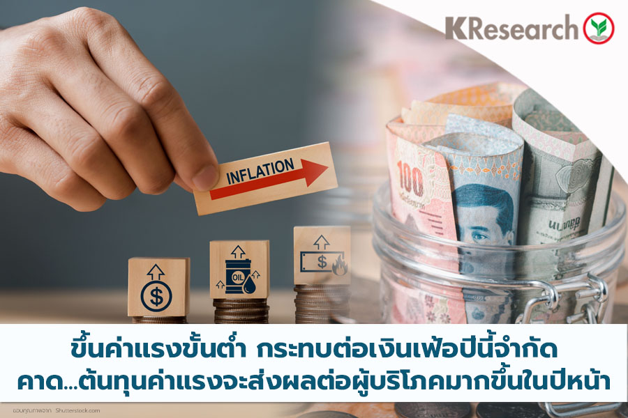 ศูนย์วิจัยกสิกรไทยวิเคราะห์ มติปรับค่าแรงขั้นต่ำ 3 7 เริ่ม 1 ต ค 65